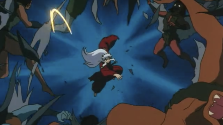 Inuyasha (S3E20): The Red Tetsusaiga Breaks the Barrier! - Contains ...